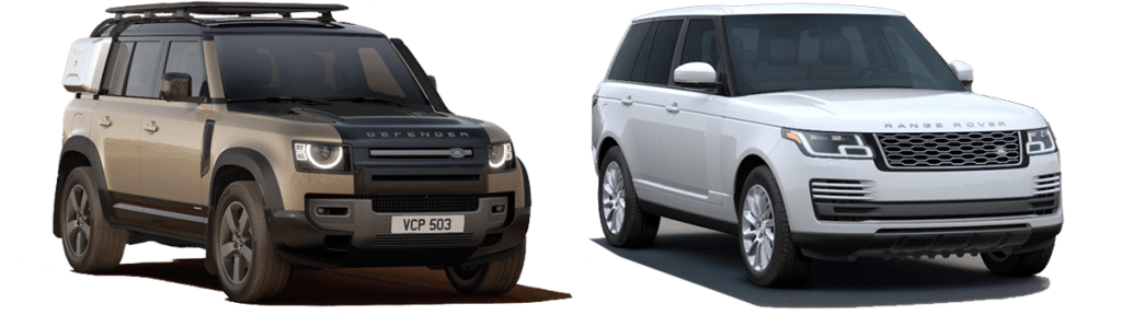 Quelle est la différence entre Range Rover et Land Rover